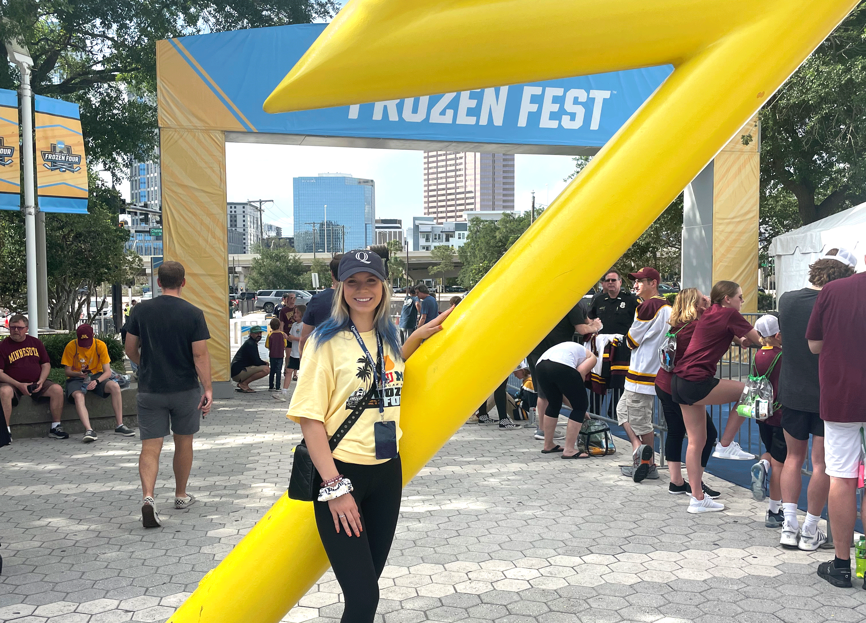 University gave graduate unique opportunity to share road to national ...