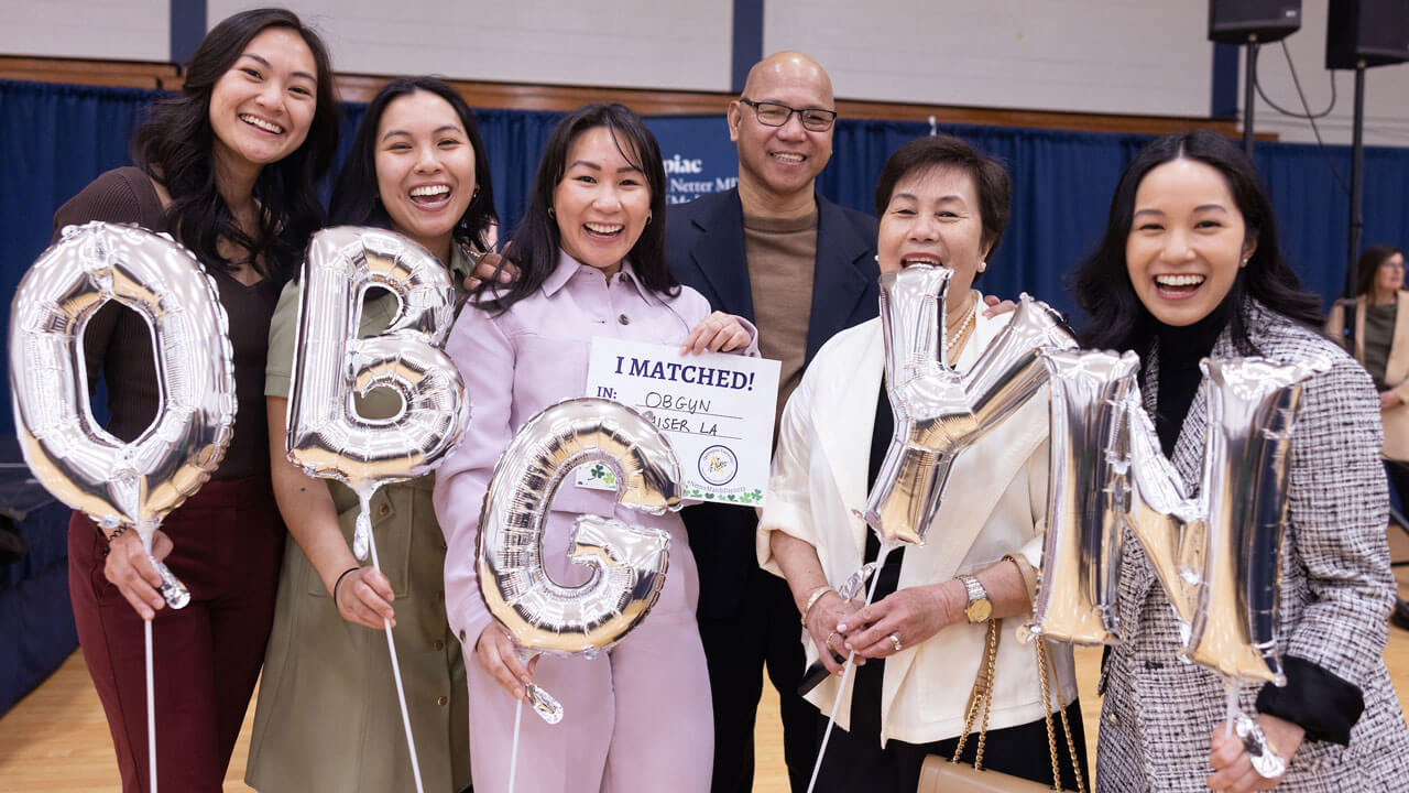 A day of matches and memories for the School of Medicine | Quinnipiac Today