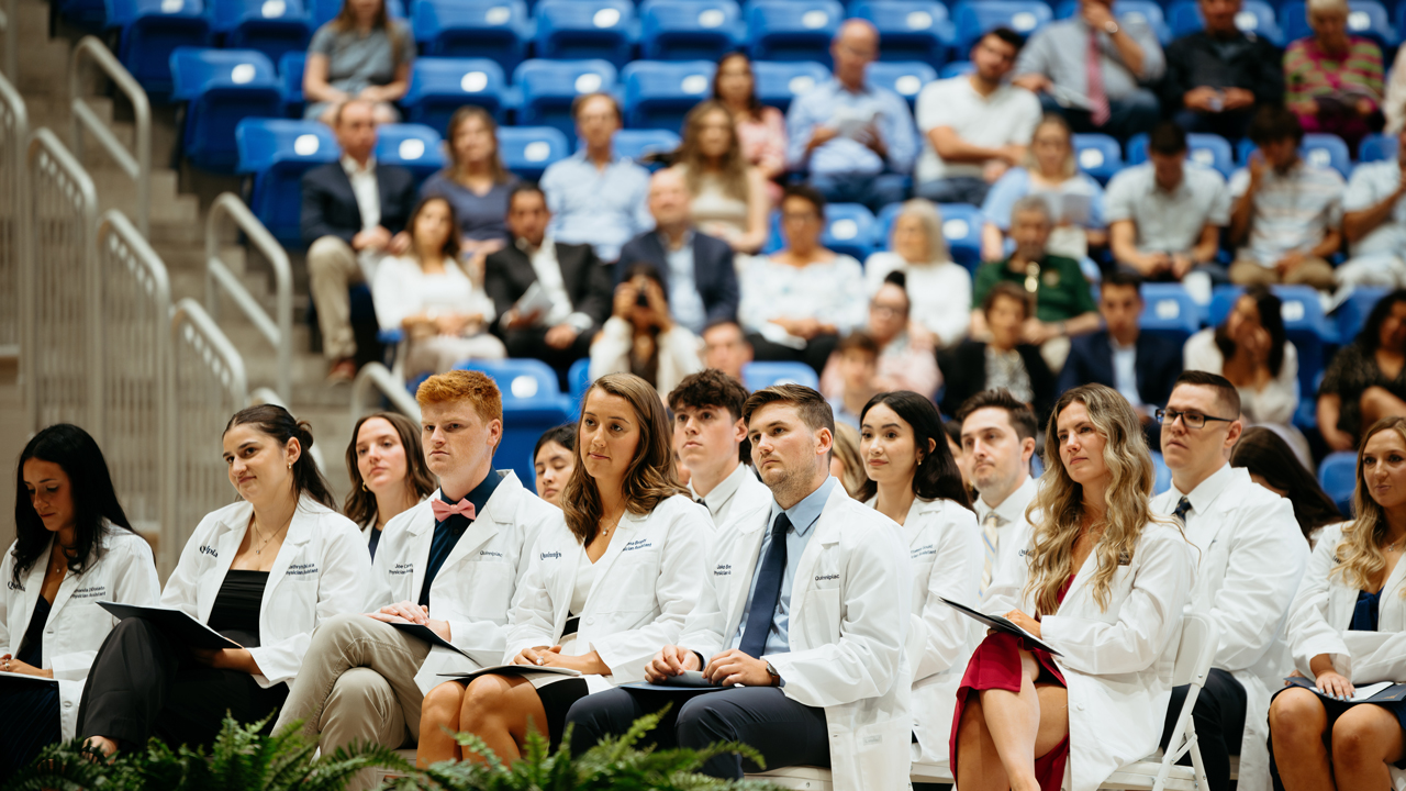 Long white coats celebrate focused, accomplished physician assistant ...