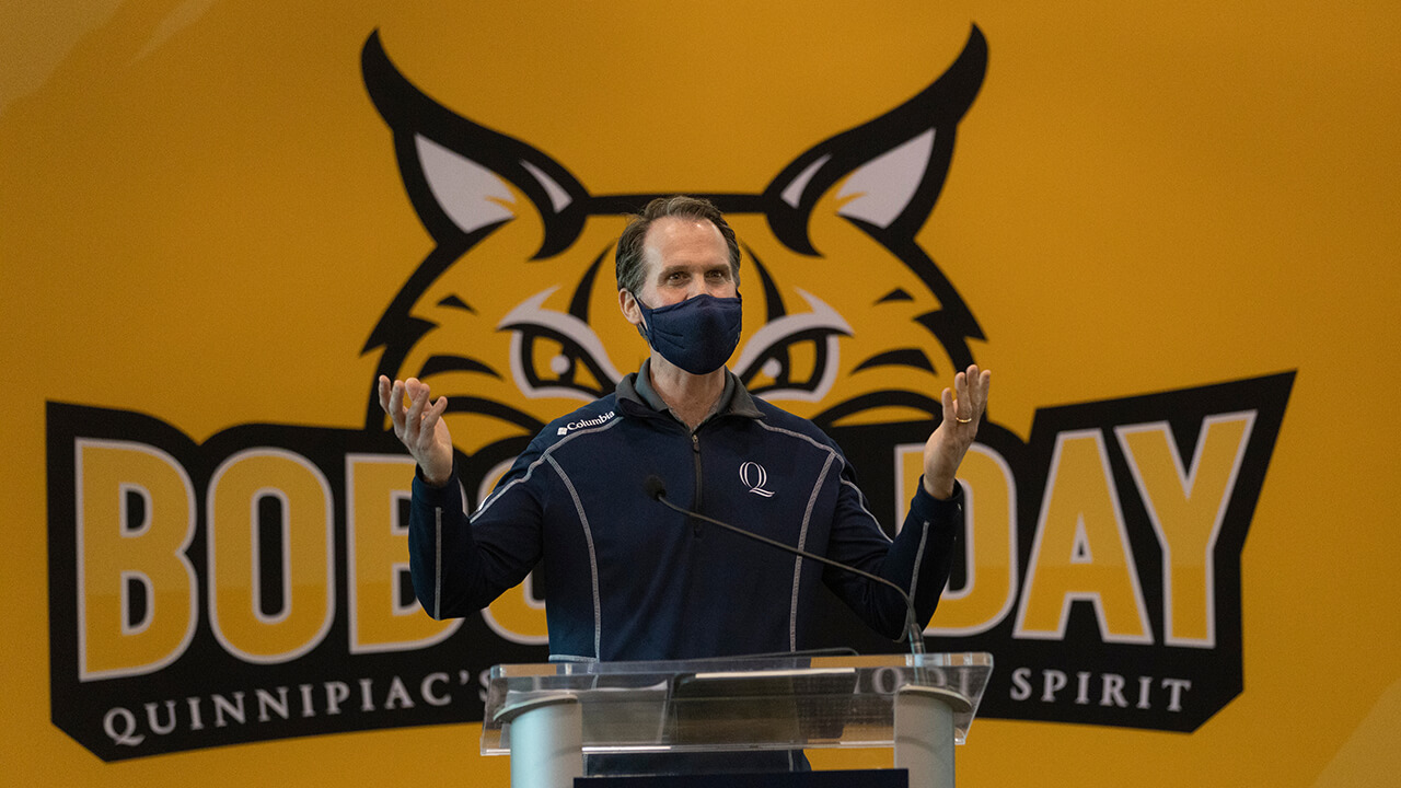 Inaugural Bobcat Day a roaring success | Quinnipiac Today
