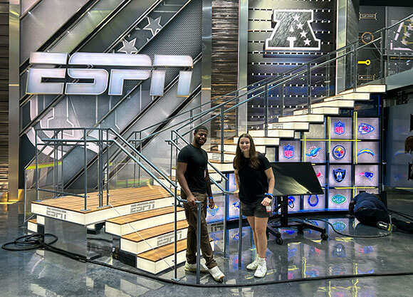Film students take their shot working at ESPN Studios | Quinnipiac Today