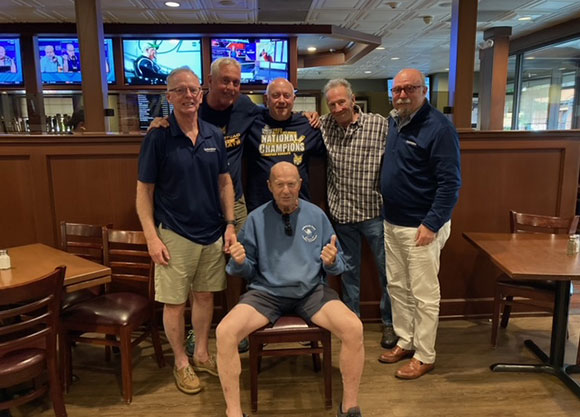 Founding members of Quinnipiac College varsity hockey squad reunite to ...