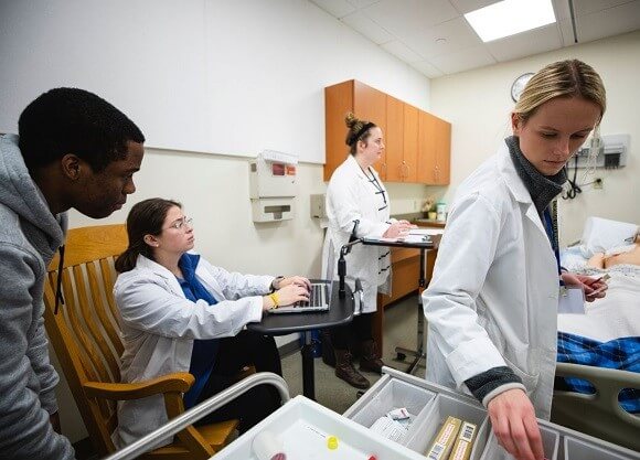 Quinnipiac simulation laboratory manikins on display as part of ...